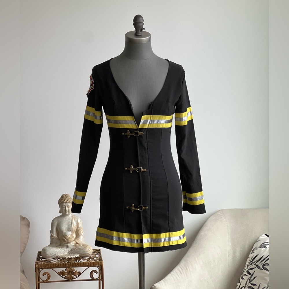 Fireman Jacket Dress Halloween Costume - Gem